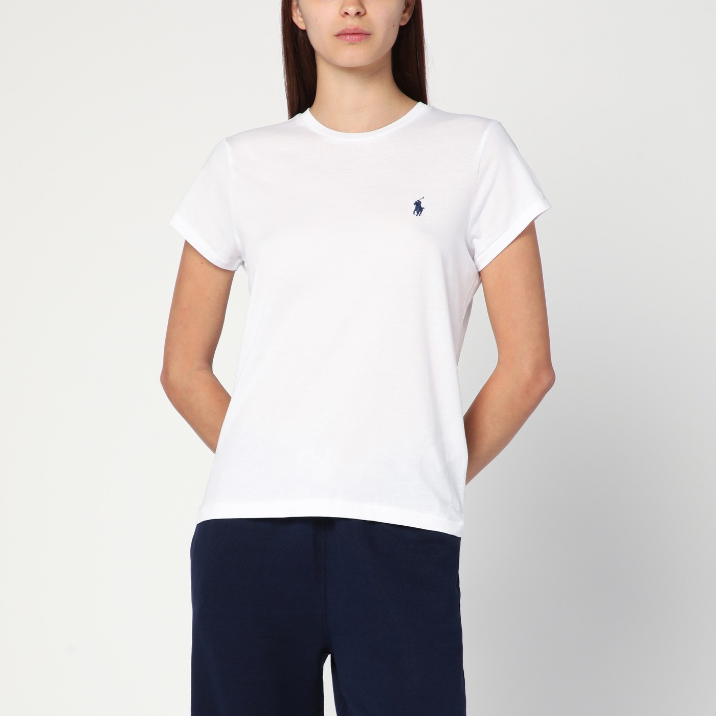 Polo Ralph Lauren White cotton T-shirt with logo | TheDoubleF