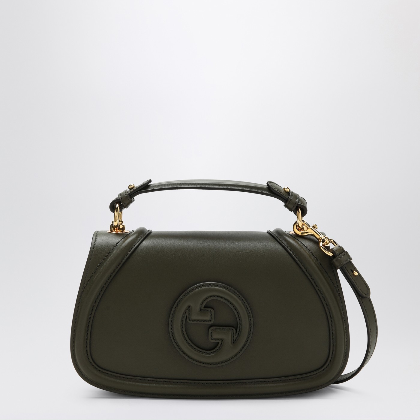 GUCCI Blondie small shoulder bag dark green | TheDoubleF