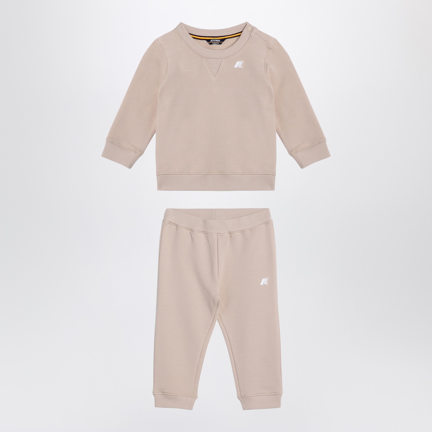 K-way Light pink cotton Baptistelle outfit | TheDoubleF