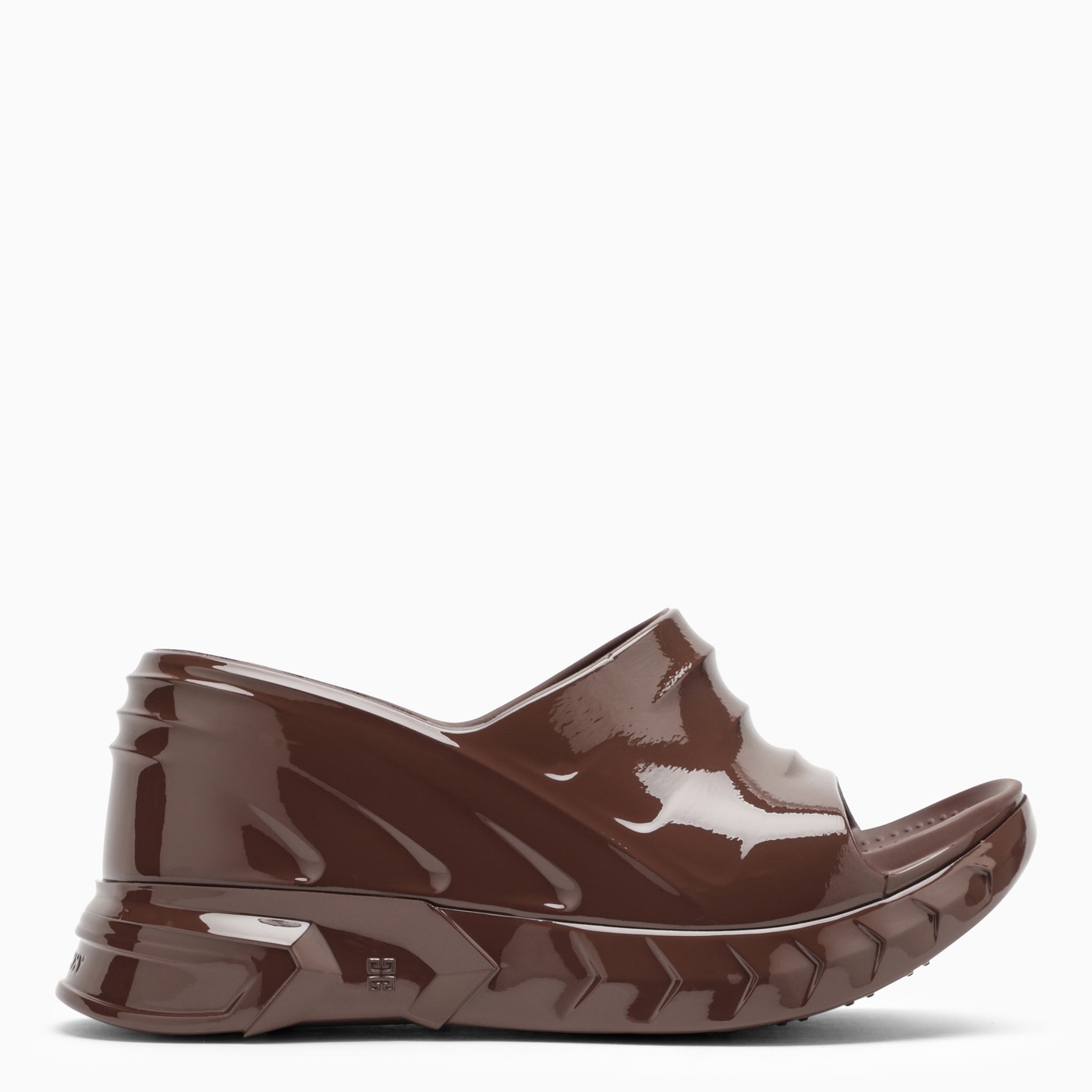 Givenchy Marshmallow wedge sandals Chocolate | TheDoubleF