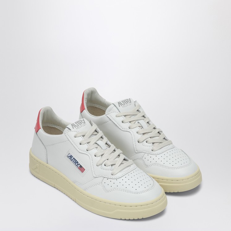 AUTRY White leather high-top sneakers | TheDoubleF