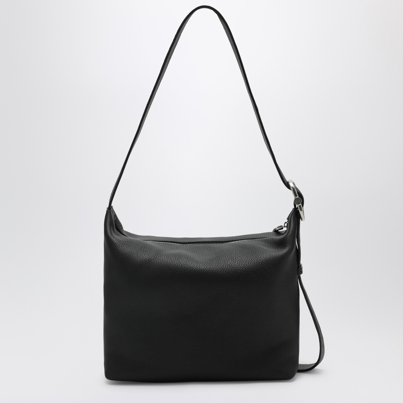 Loewe Loop Hobo bag in black grained leather | TheDoubleF