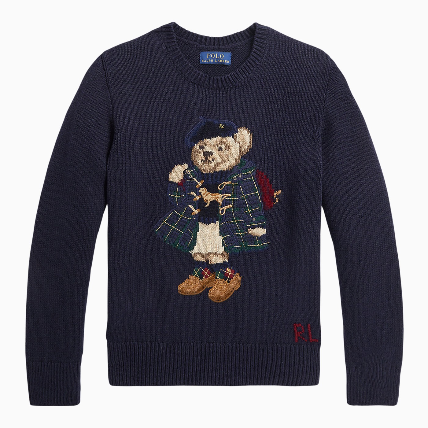 Polo Ralph Lauren Navy jersey with inlay | TheDoubleF