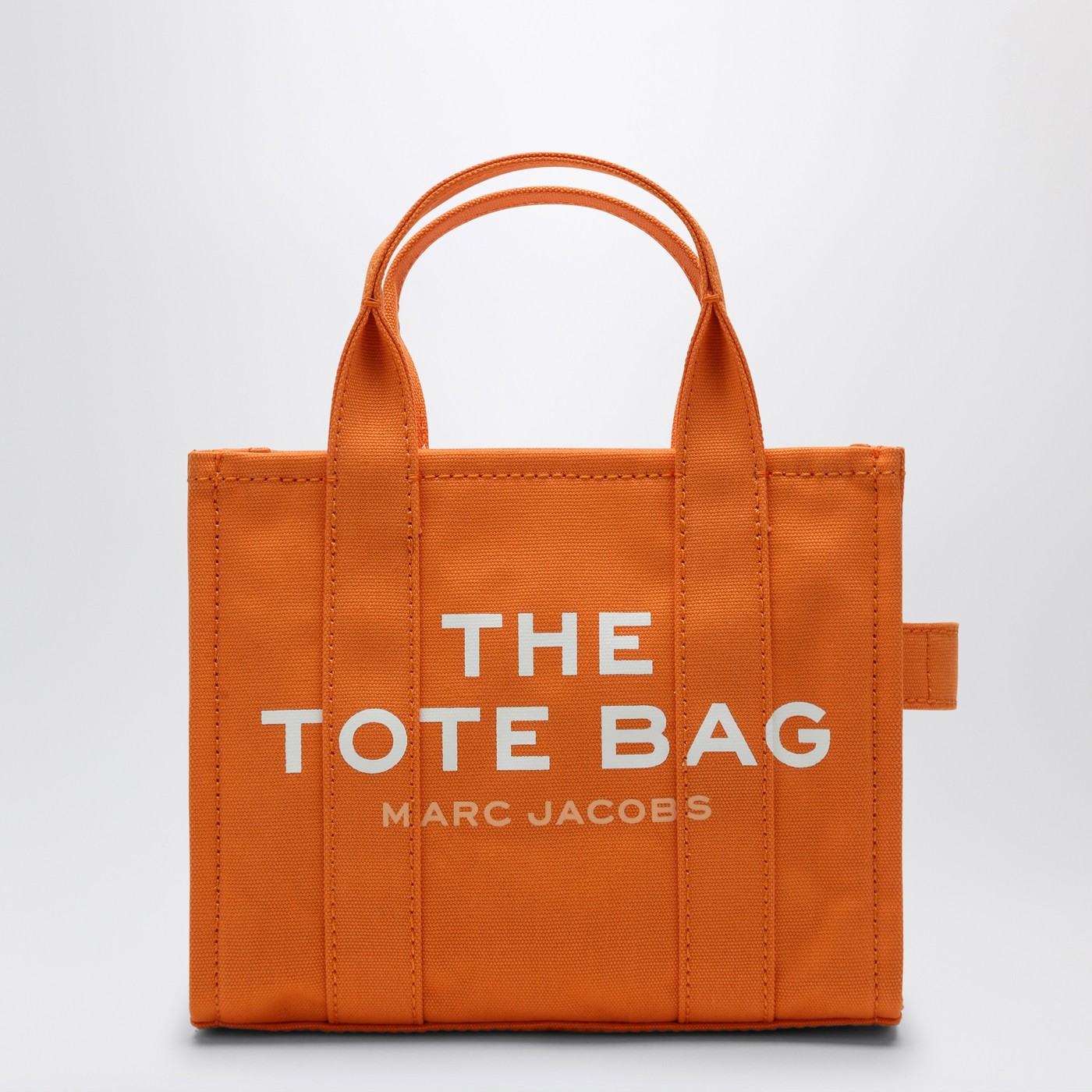 Marc Jacobs The Small tote bag orange in cotton | TheDoubleF