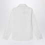 Burberry Chemise blanche en coton stretch avec EKD | TheDoubleF