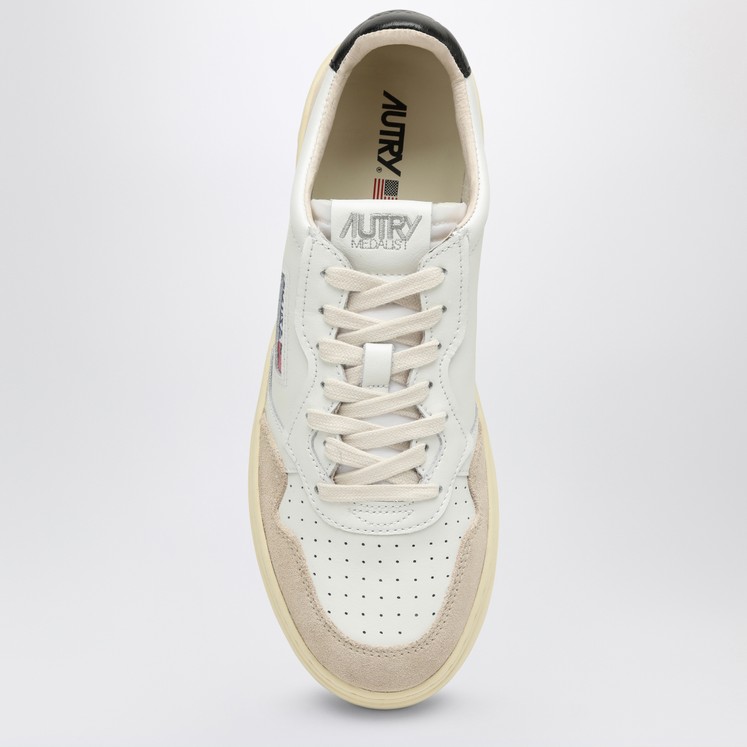 AUTRY White leather high-top sneakers | TheDoubleF