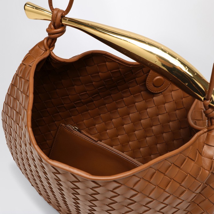 Bottega Veneta Hop shoulder bag small Dark Praline | TheDoubleF