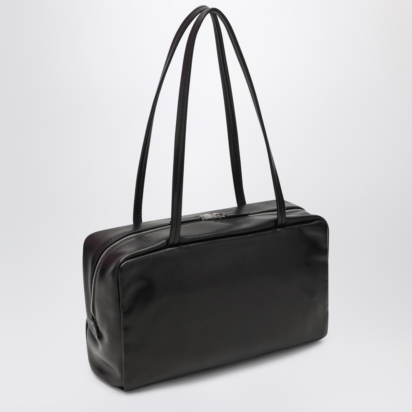 The Row Astra black bowling bag | TheDoubleF