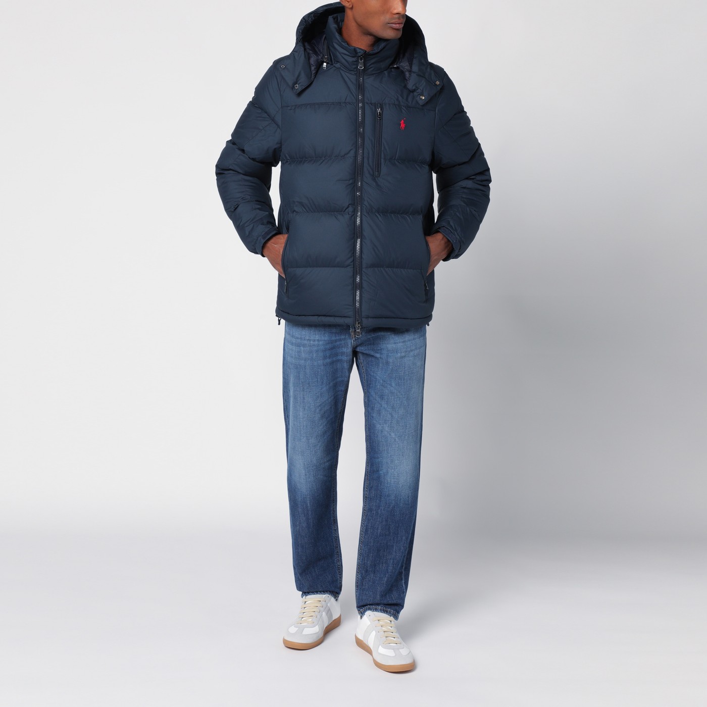 Polo Ralph Lauren Navy blue padded jacket | TheDoubleF