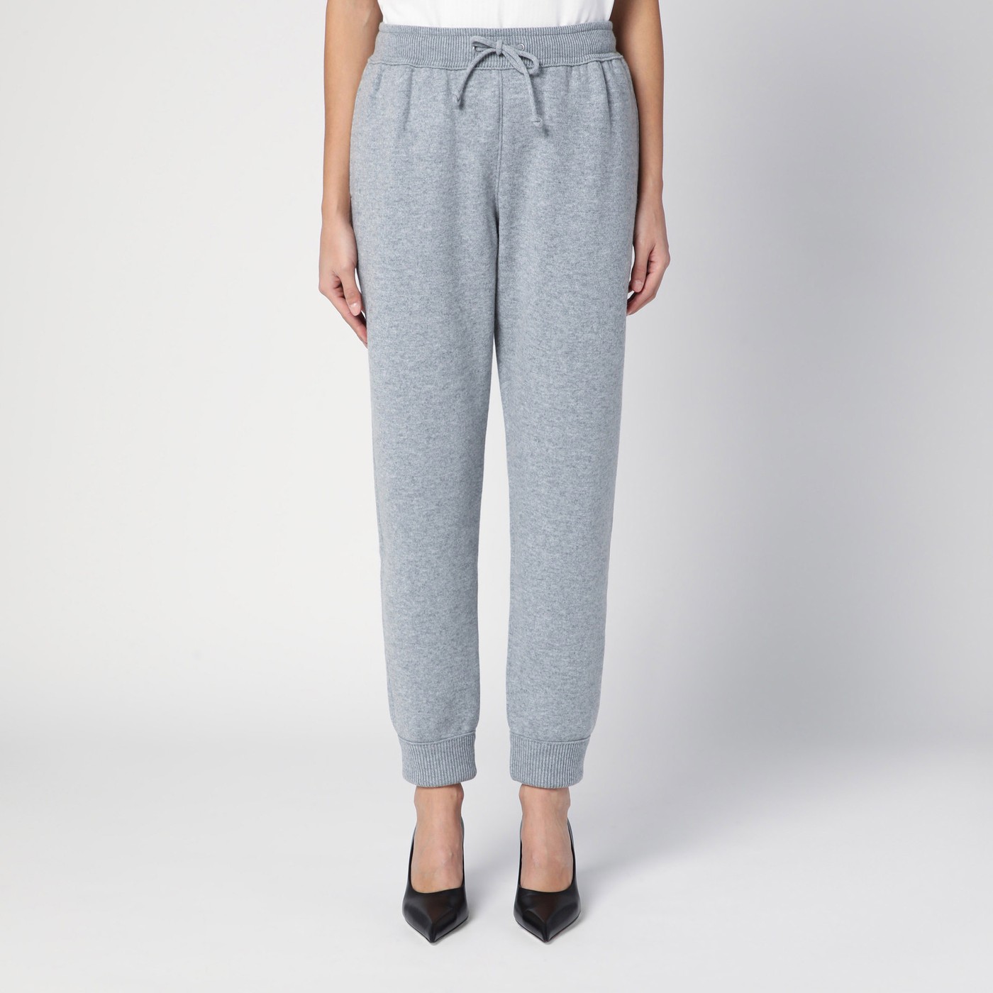 Bottega Veneta Grey cashmere jogging trousers | TheDoubleF