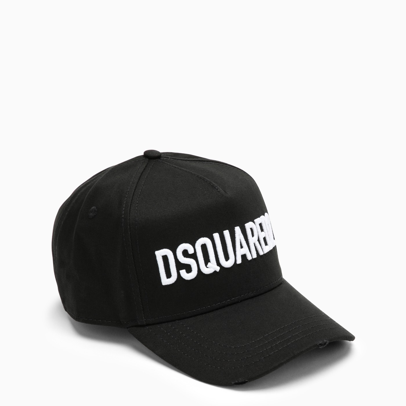 Dsquared2 Black baseball cap with logo | TheDoubleF