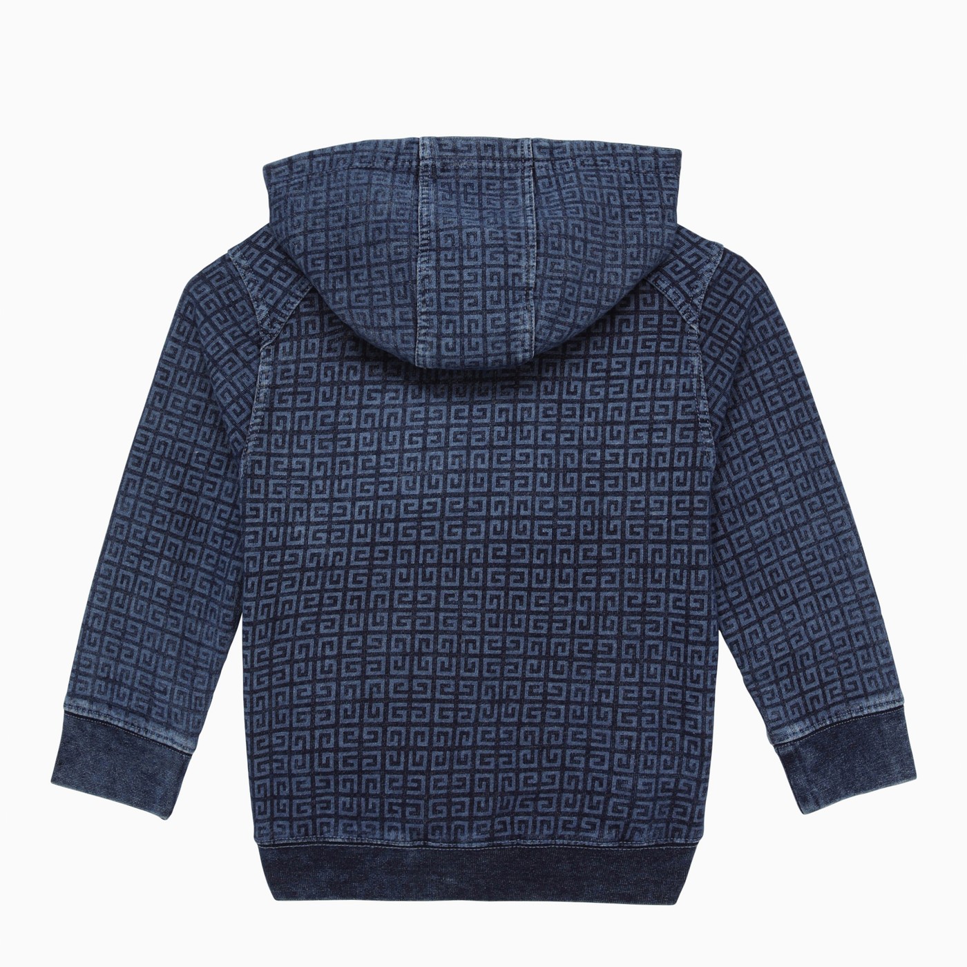 Givenchy Denim blue sweatshirt with 4G pattern | TheDoubleF