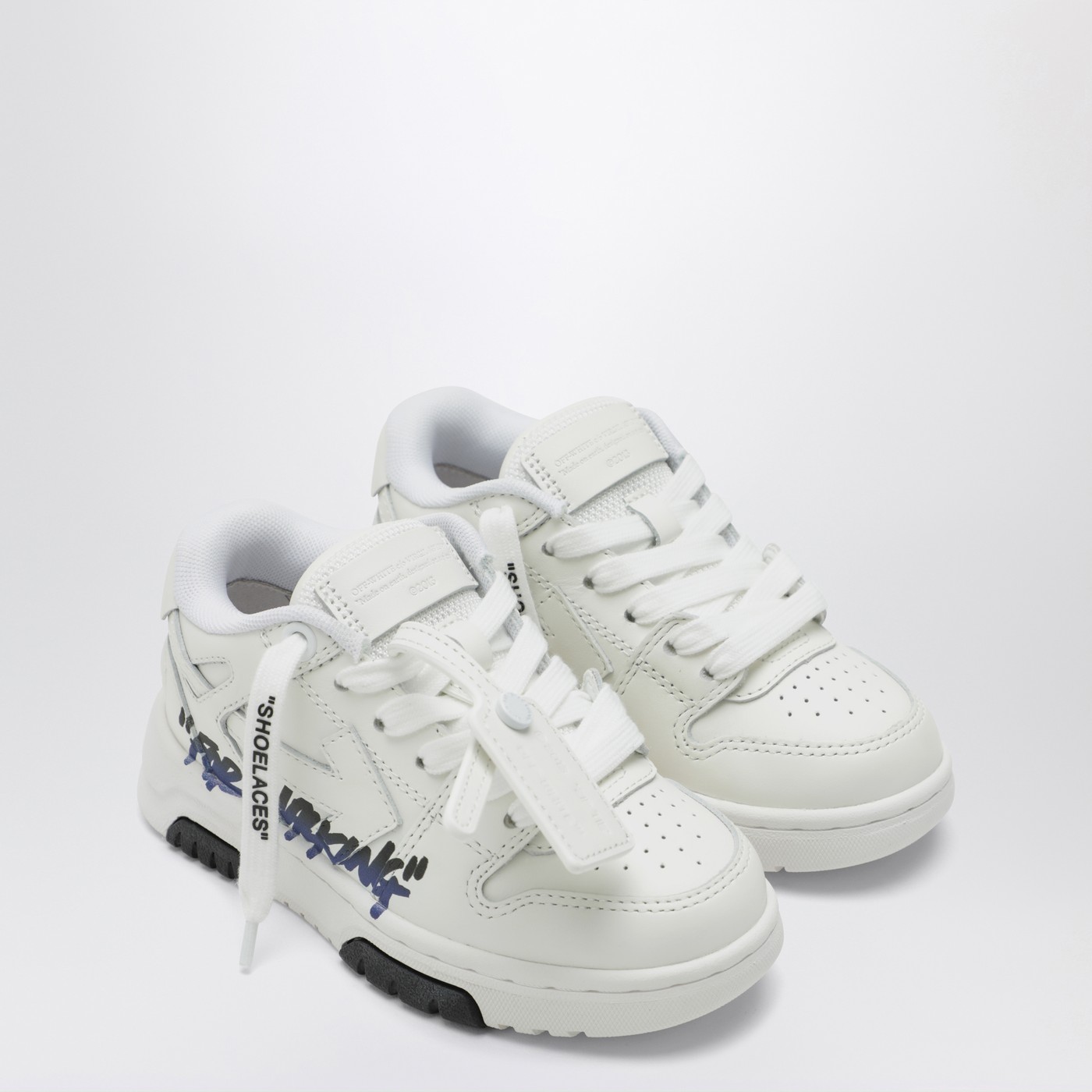 Off-White™ Baskets Out Of Office blanches avec inscription For Walking ...