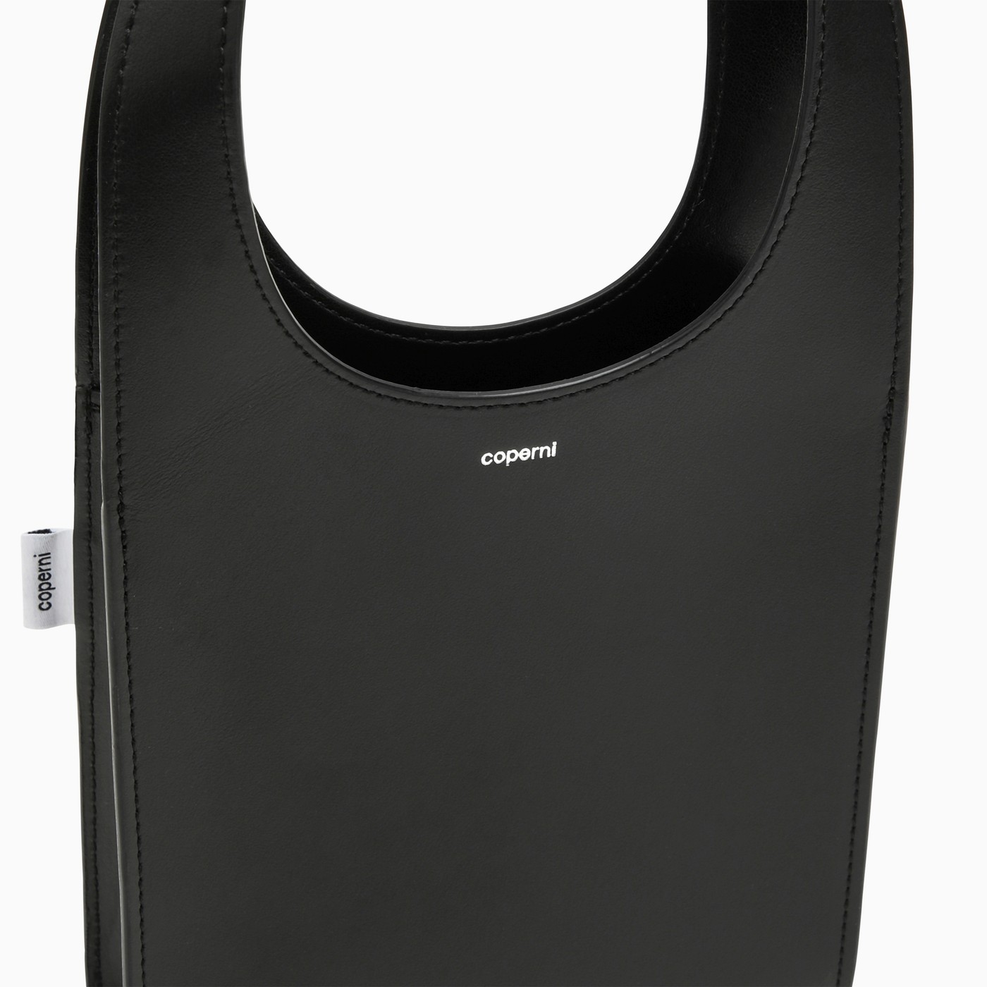 COPERNI Micro Swipe Tote Bag black leather | TheDoubleF