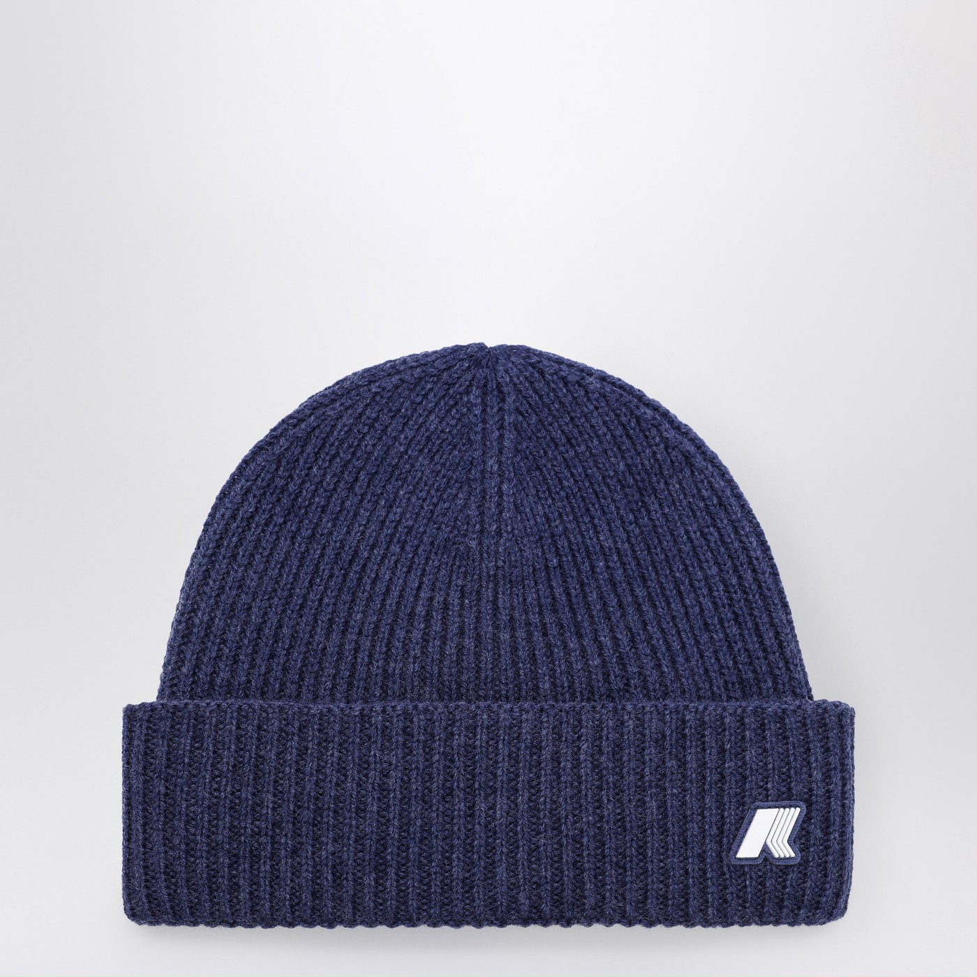K-Way Brice beanie in cobalt blue melange | TheDoubleF