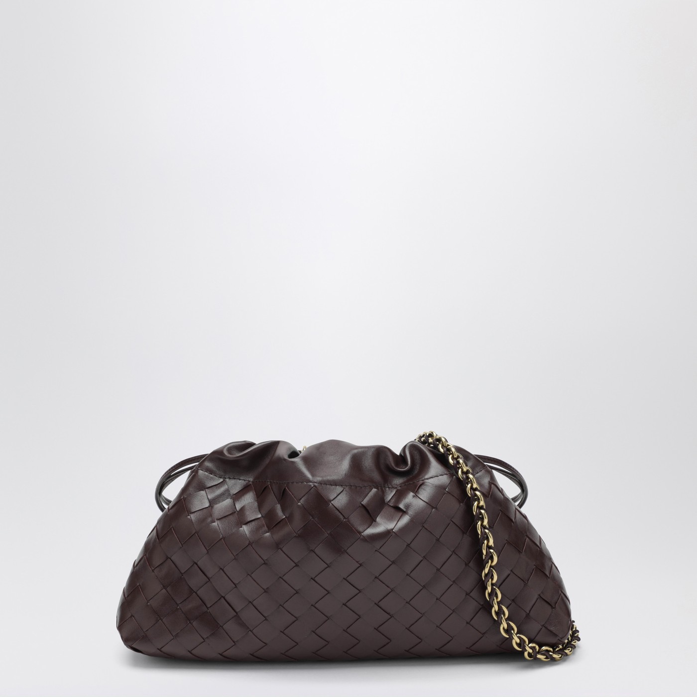 Bottega Veneta Notte Staubbeutel in Dark Barolo | TheDoubleF