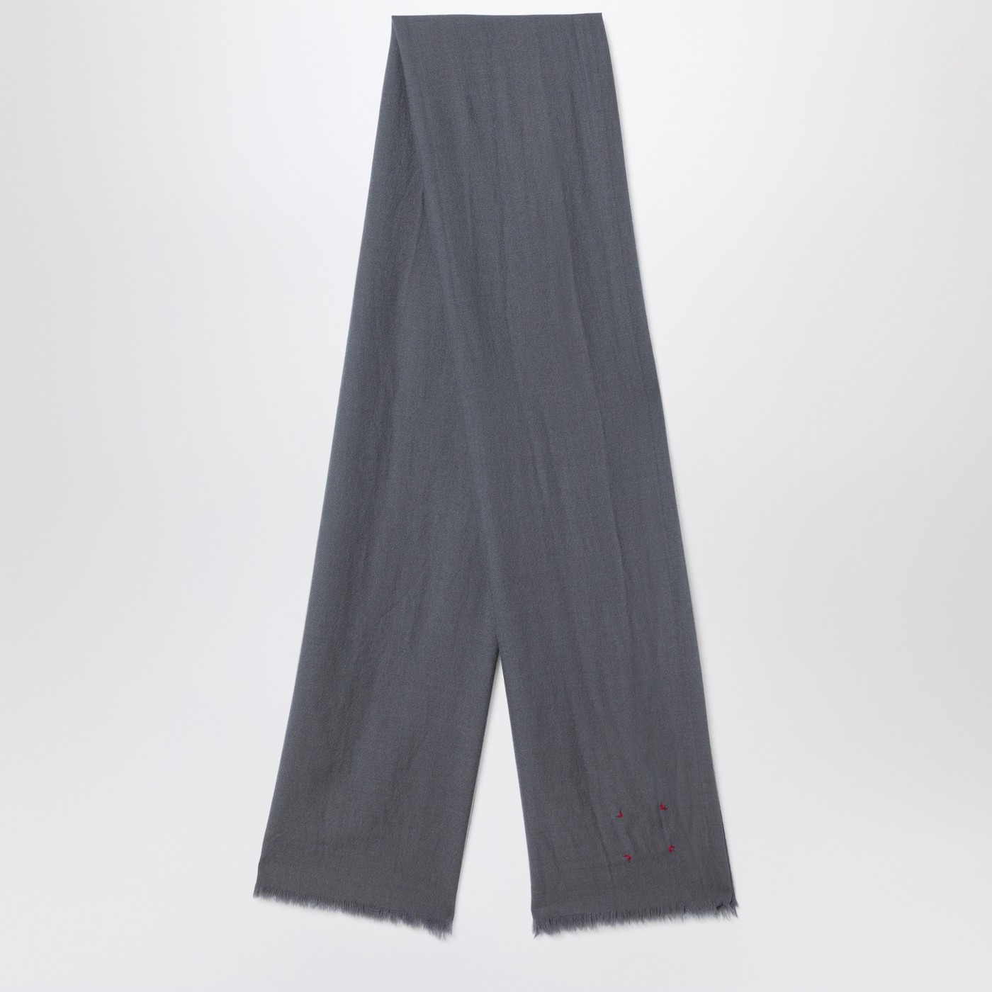 Destin Grey wool scarf | TheDoubleF