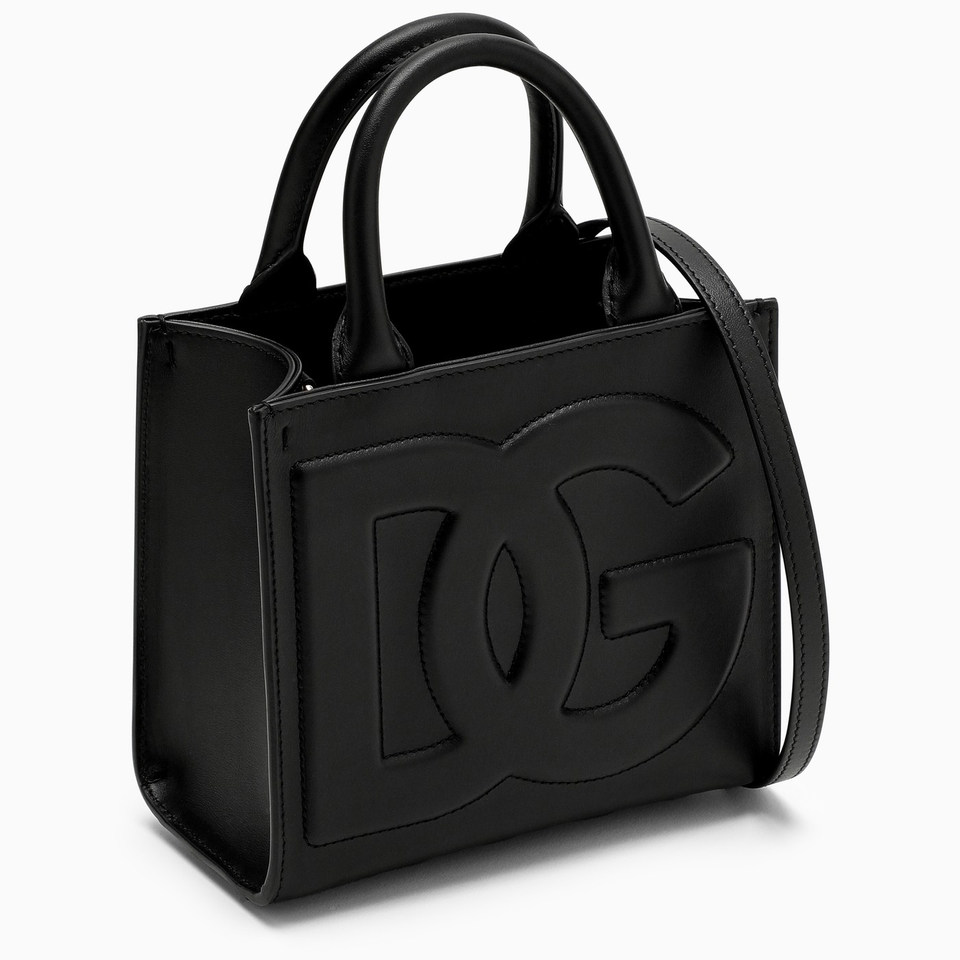 Dolce&Gabbana DG Daily black leather bag | TheDoubleF