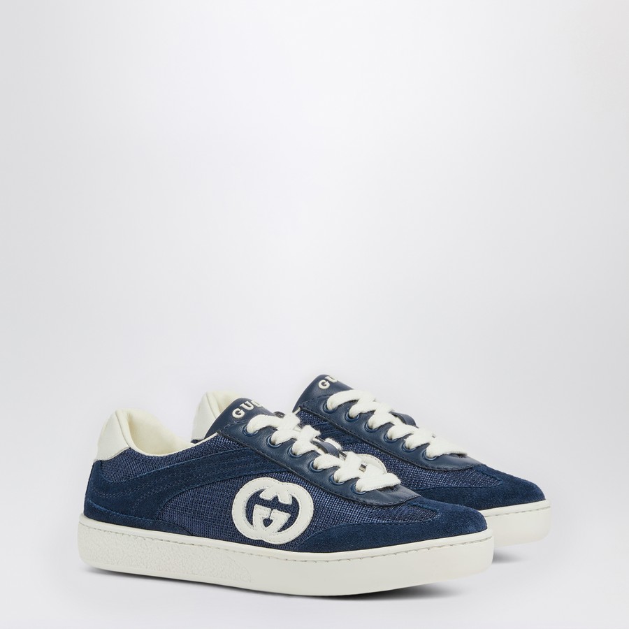 gucci shoes blue sneakers