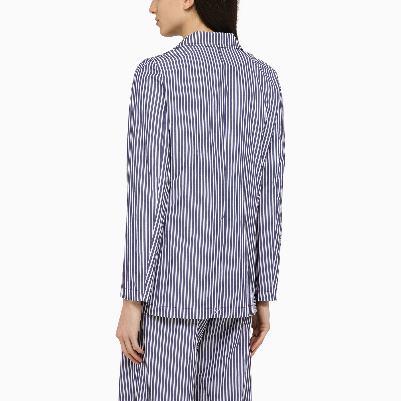 Department 5 Ari double-breasted striped cotton jacket | TheDoubleF