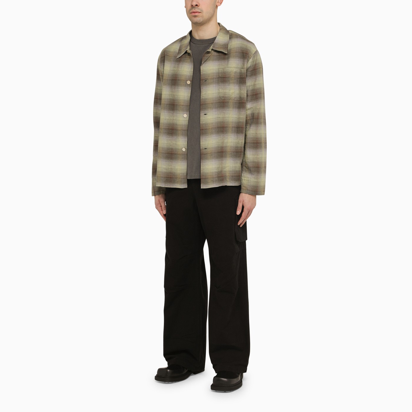 Our Legacy Linen and cotton cross-weave Box shirt | TheDoubleF