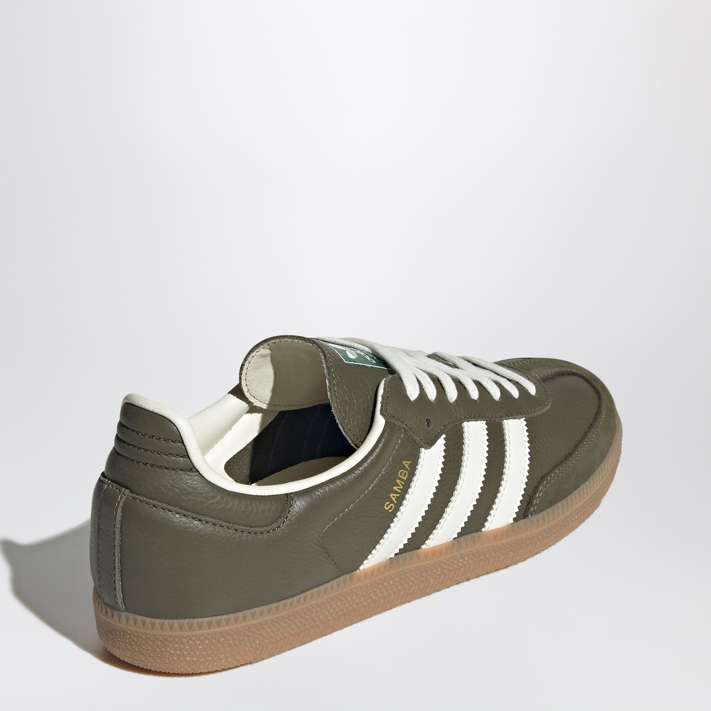 adidas Originals Sneaker Samba OG Medium Dark Khaki/Off White/Gum ...