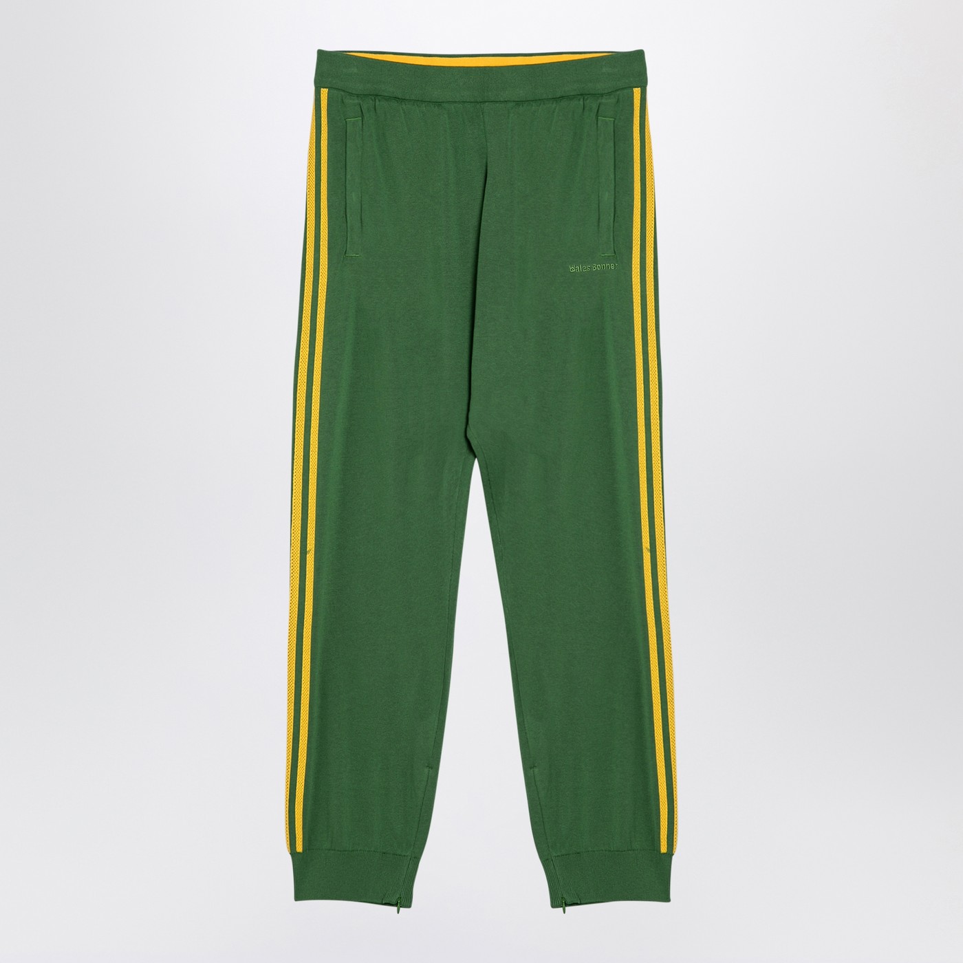 adidas by Wales Bonner Green cotton jogging trousers | TheDoubleF
