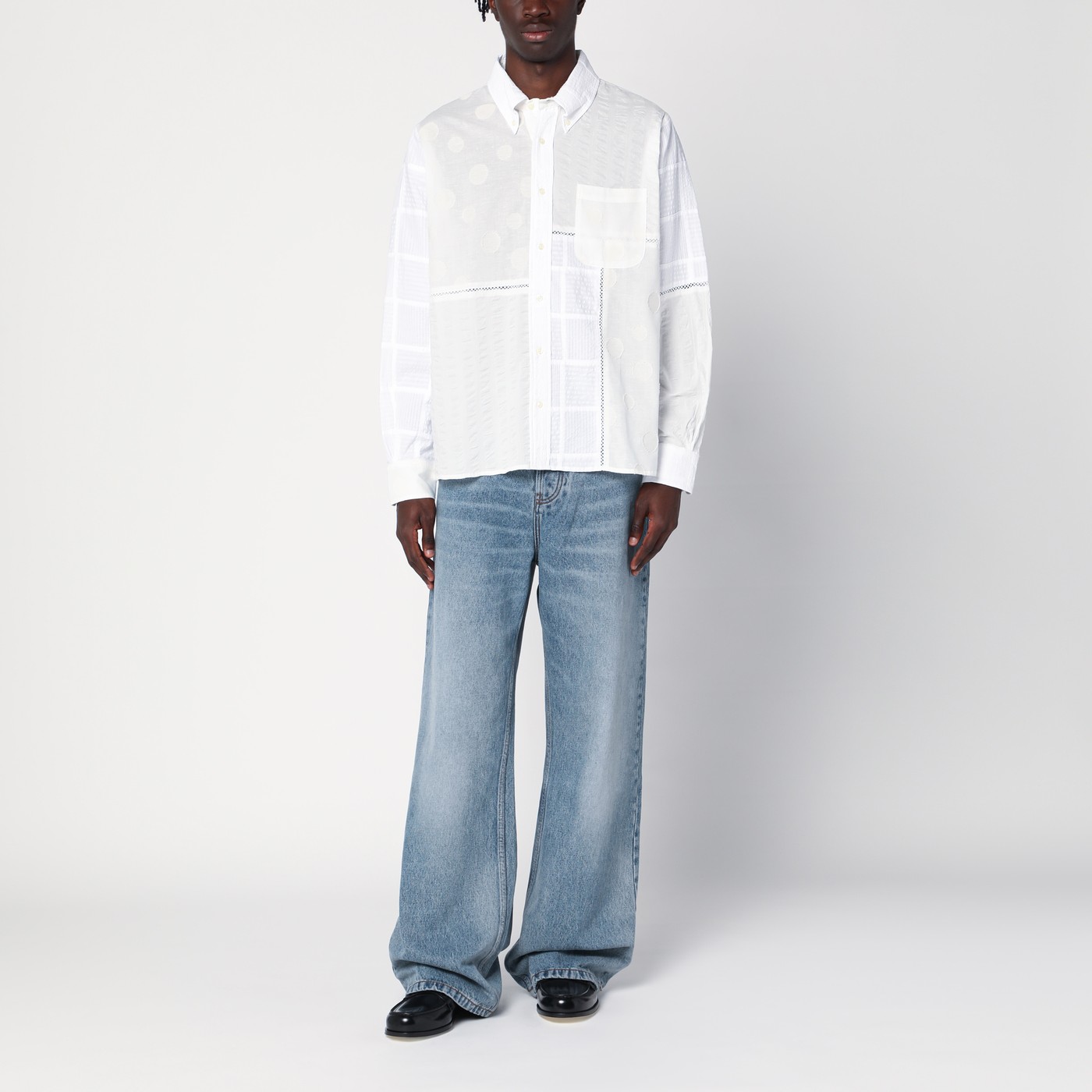 Brain Dead White shirt Brooks Brothers X Brain Dead | TheDoubleF