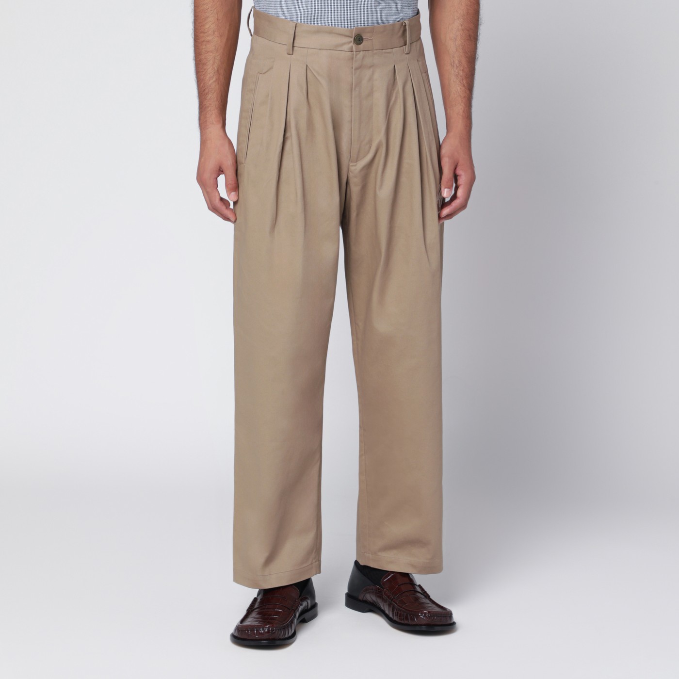 Brain Dead Pantaloni color deserto Brooks Brothers X Brain Dead ...
