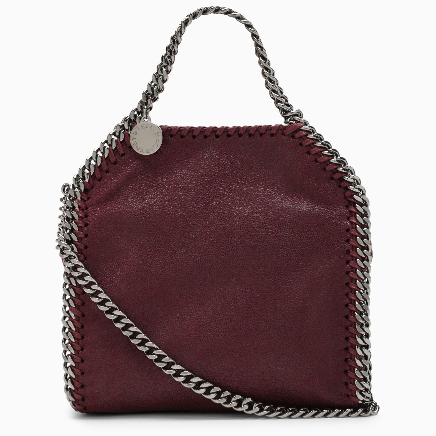 Stella McCartney Plum Falabella Tiny tote bag | TheDoubleF