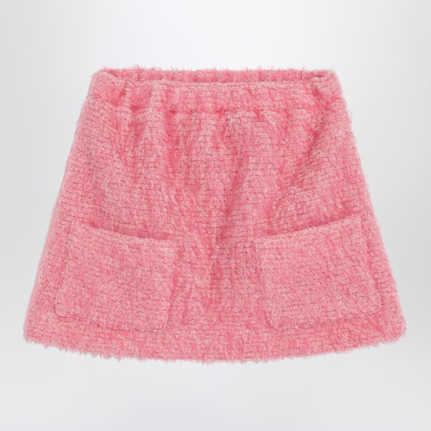 Douuod Pink wool-blend Senna skirt | TheDoubleF