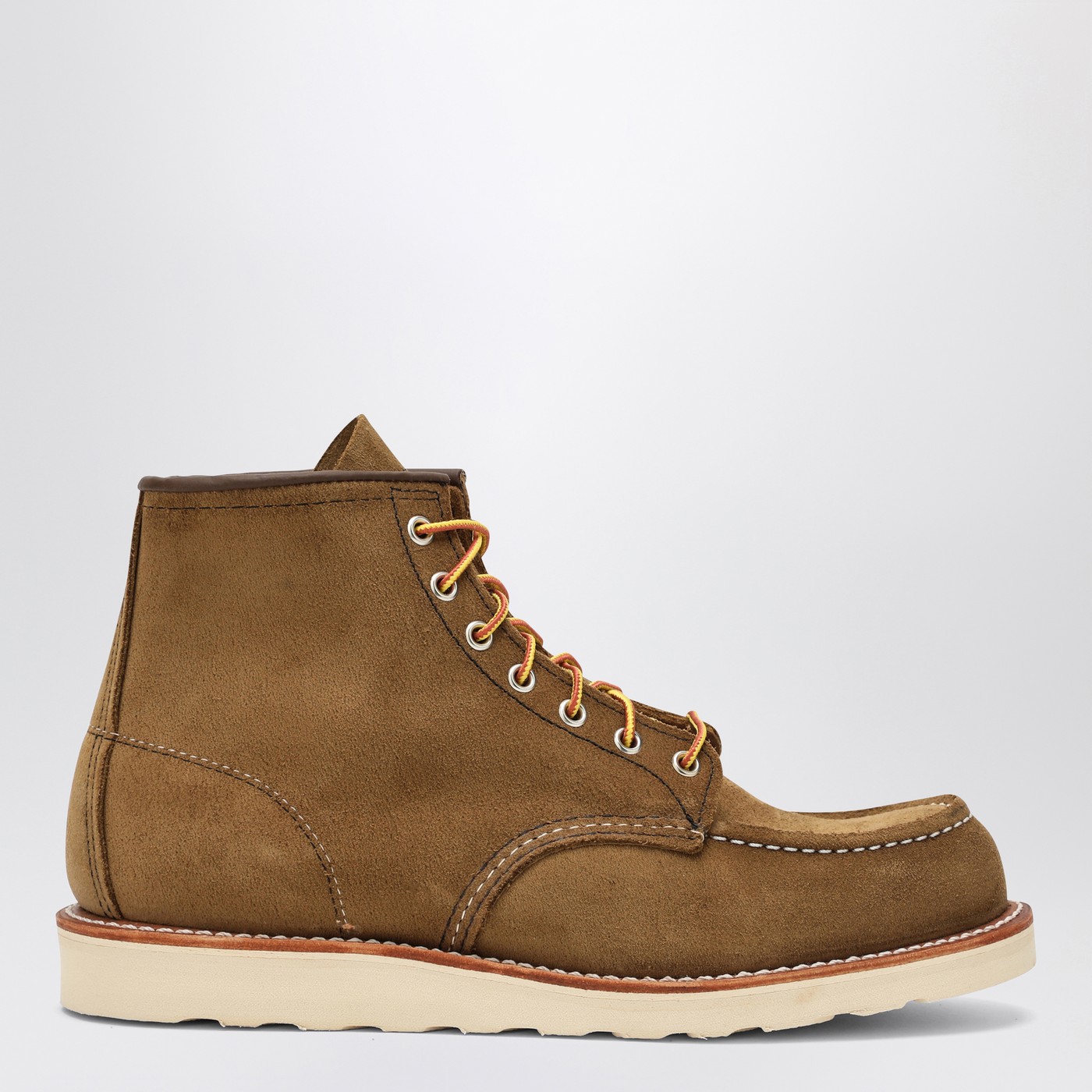 Red Wing Classic Moc olive suede boot | TheDoubleF