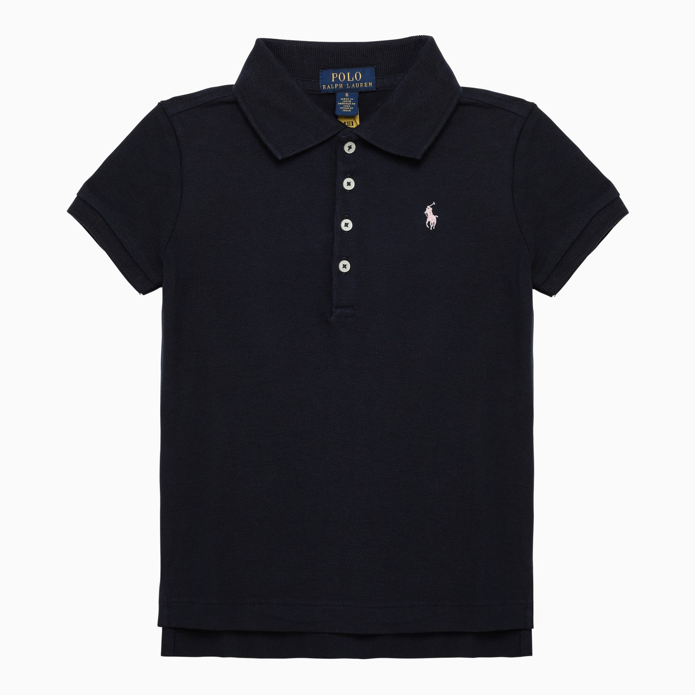 Polo Ralph Lauren Navy cotton polo shirt with logo | TheDoubleF