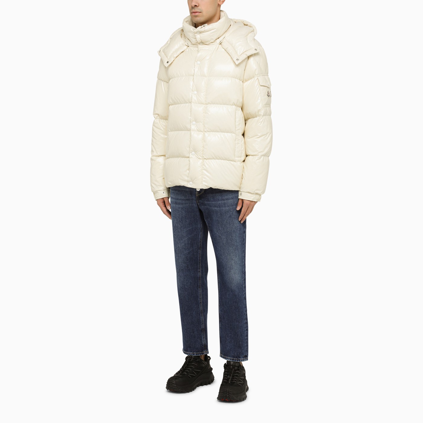 Moncler Maya 70 Giubbotto Moncler Maya 70 Jacket bianco | TheDoubleF