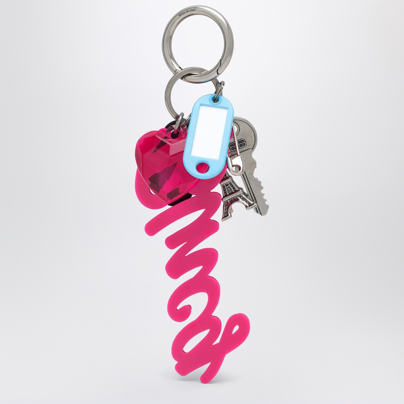 Balenciaga Hourglass Soft Big Keychain Souvenirs pink | TheDoubleF