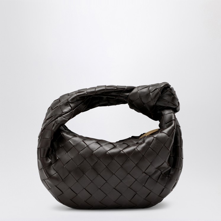 Bottega Veneta Dark Praline Mini Jodie bag | TheDoubleF