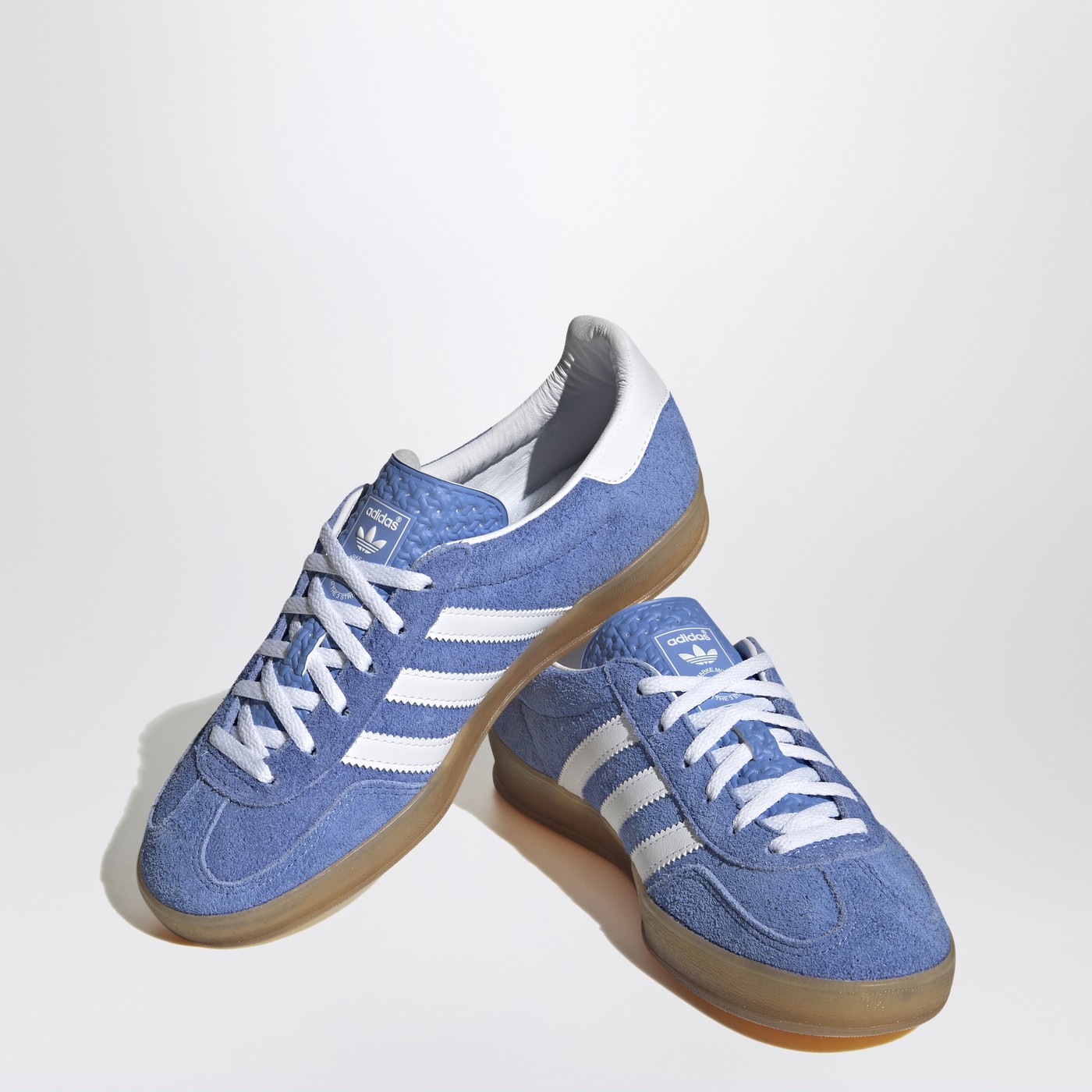 adidas Originals Gazelle Indoor Light blue sneakers | TheDoubleF