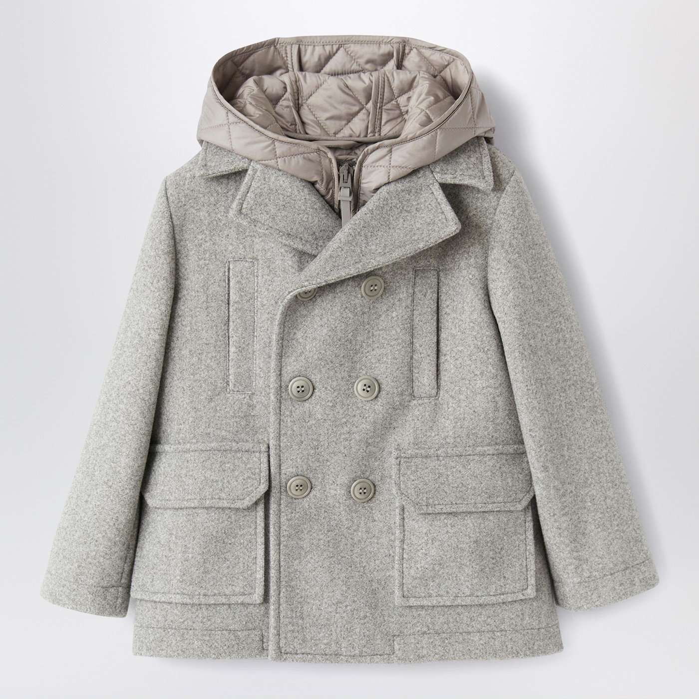 Il Gufo Grey techno cloth caban | TheDoubleF