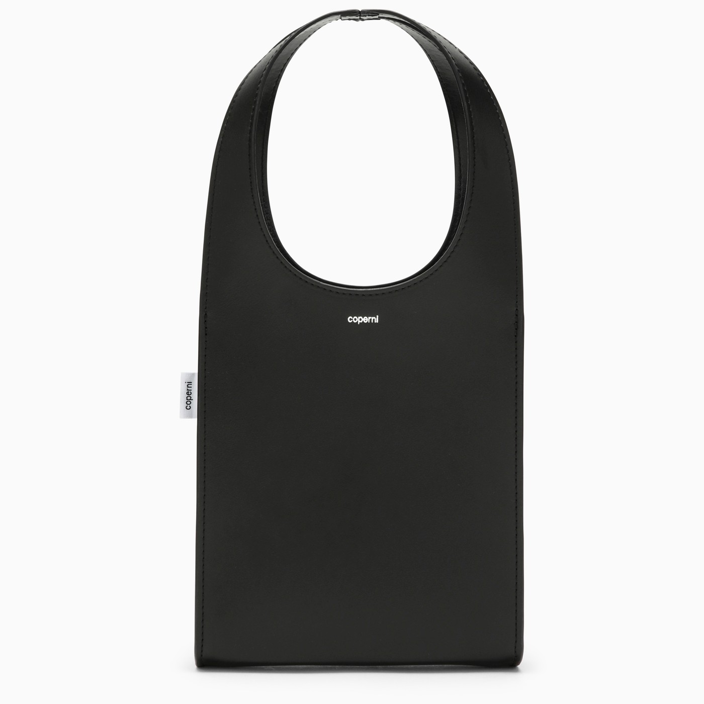 COPERNI Micro Swipe Tote Bag black leather | TheDoubleF