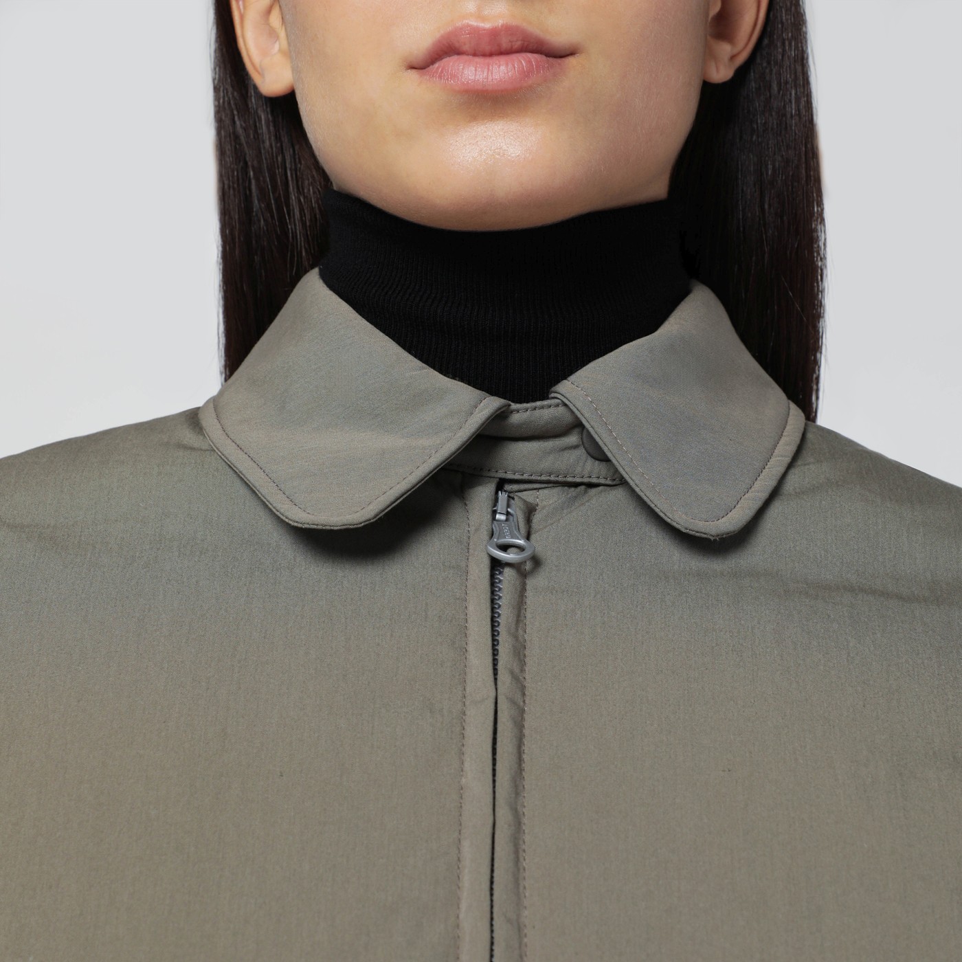 Our Legacy Sage green bomber jacket with zip | TheDoubleF