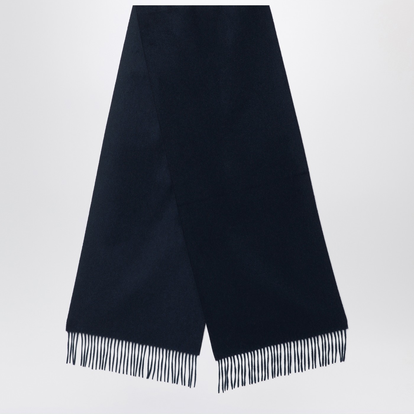 Destin Dark blue wool scarf | TheDoubleF