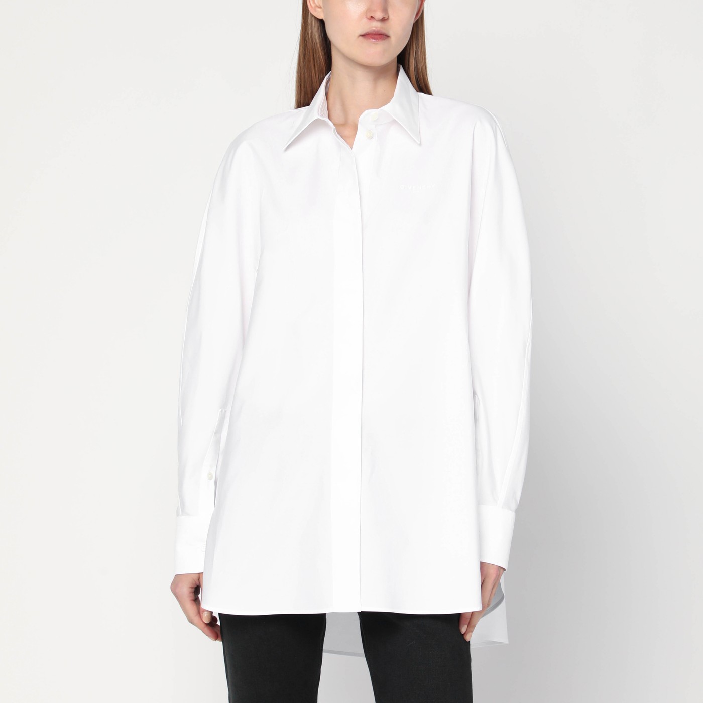 Givenchy White cotton shirt | TheDoubleF