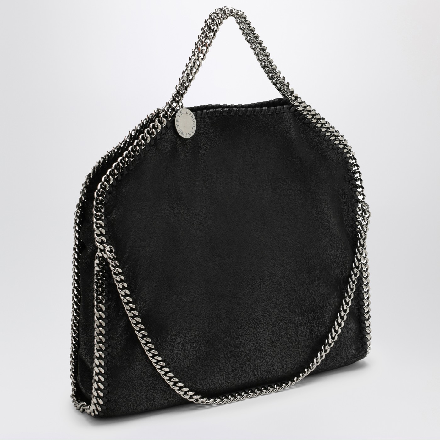 Stella McCartney Black Falabella Fold Over bag | TheDoubleF