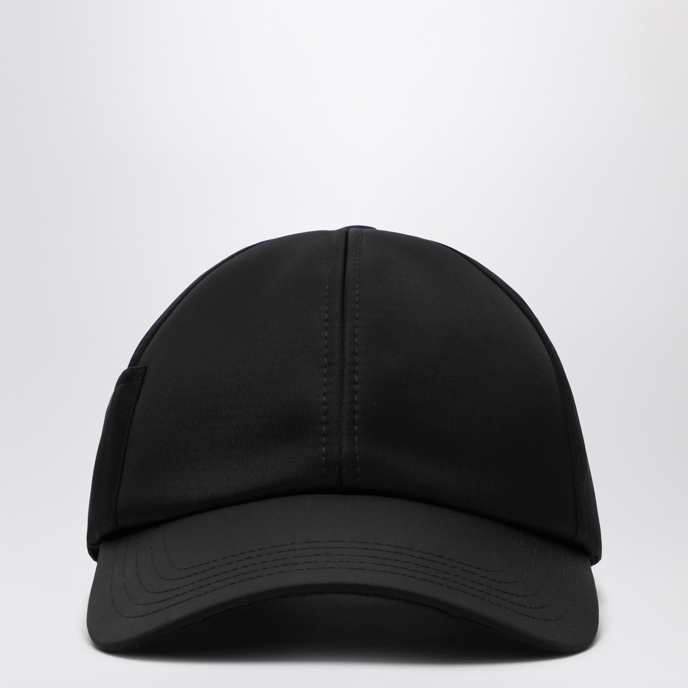 JACQUEMUS Cappello da baseball Ovalie nero | TheDoubleF