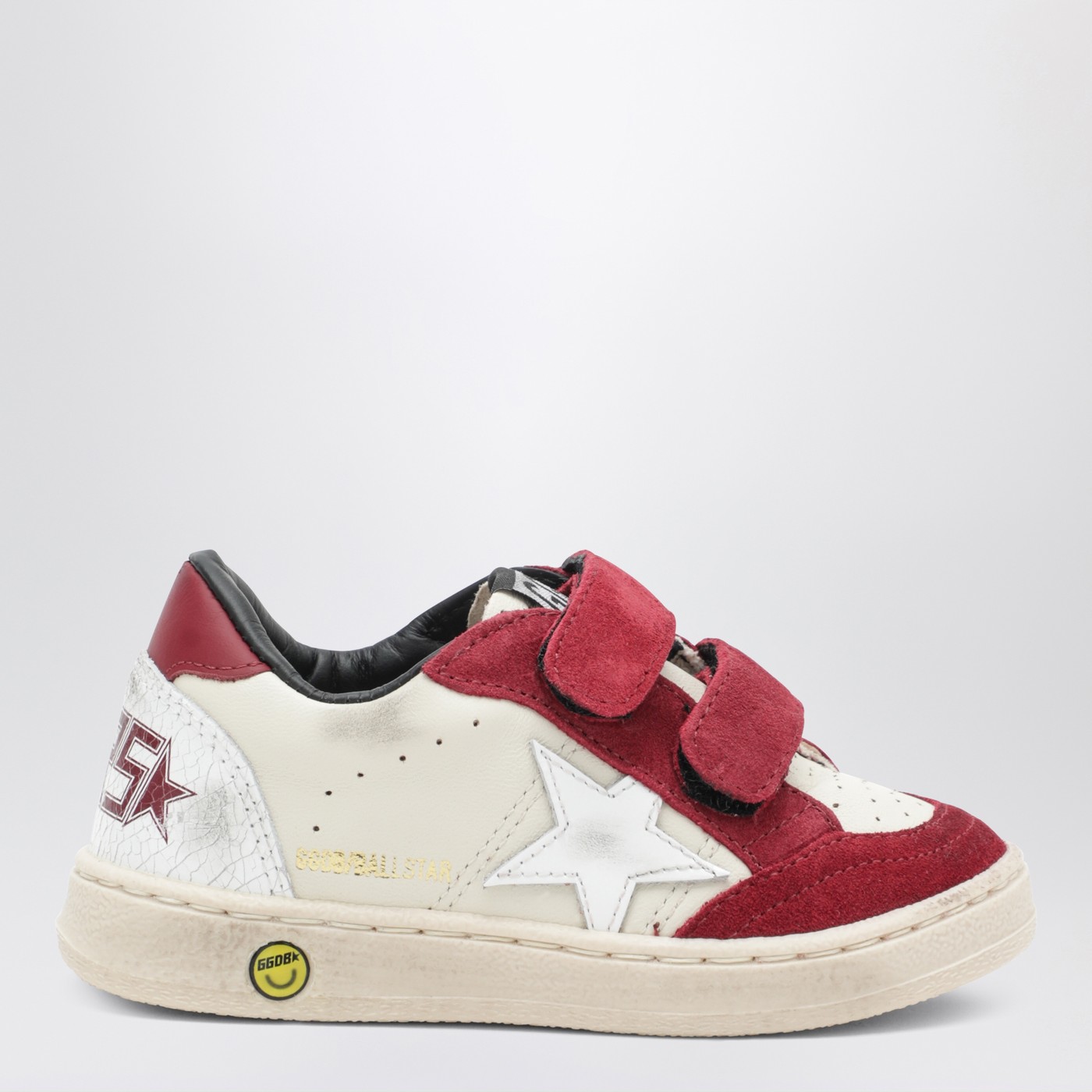 Golden Goose Baskets Ball Star blanches/rouges | TheDoubleF