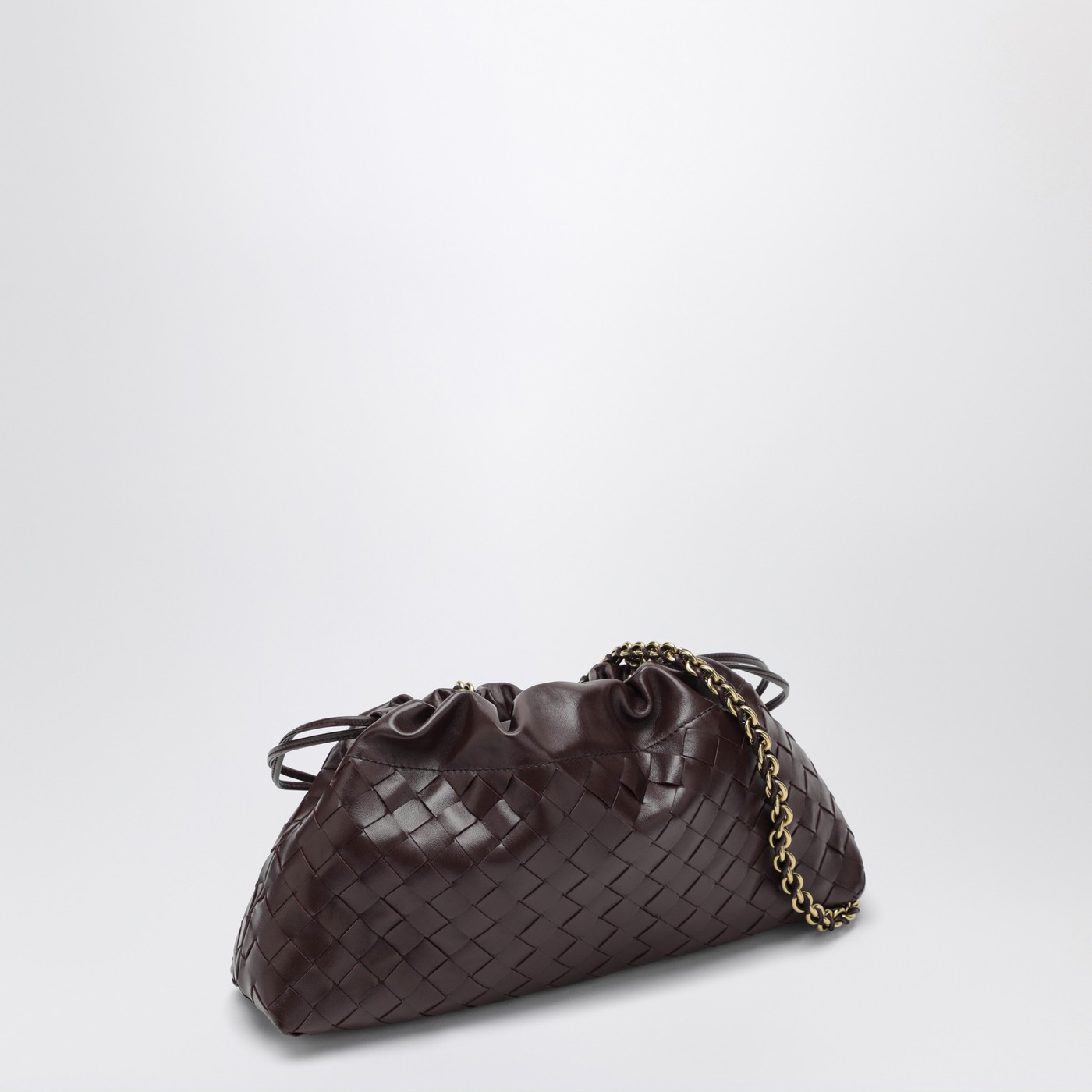 Bottega Veneta Notte Staubbeutel in Dark Barolo | TheDoubleF