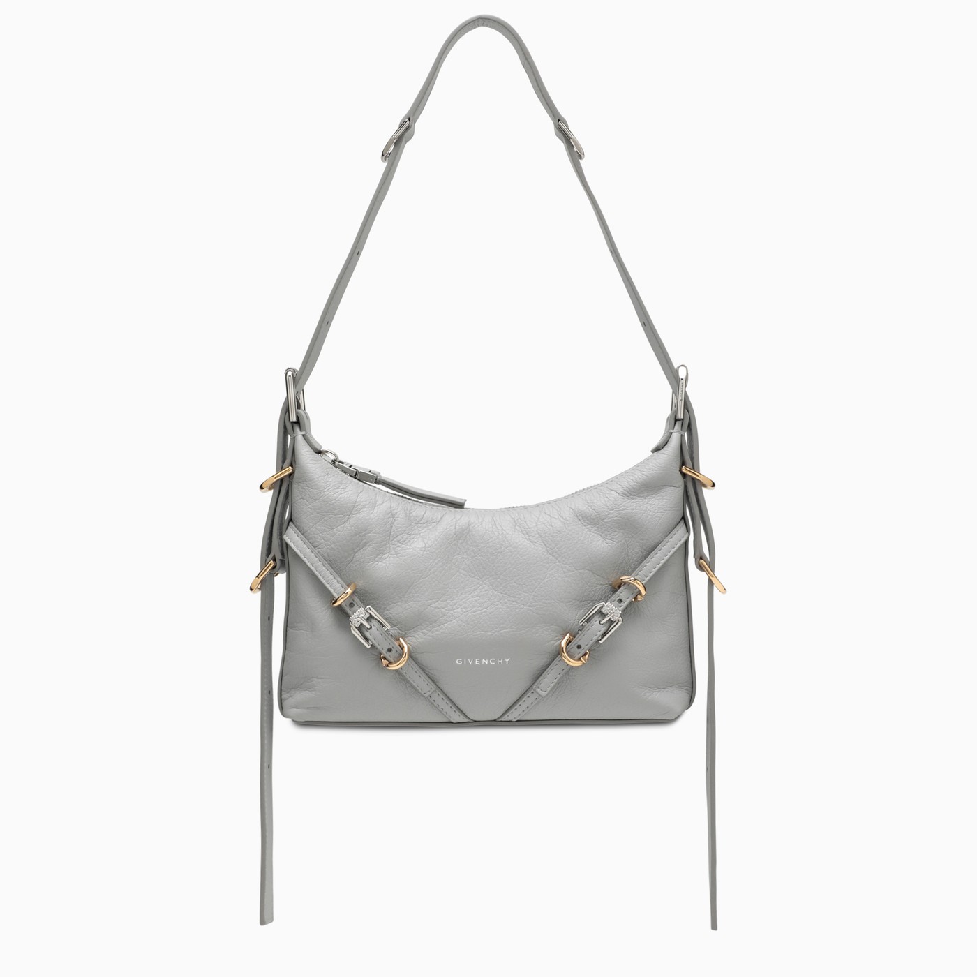 Givenchy Mini Voyou light grey bag | TheDoubleF