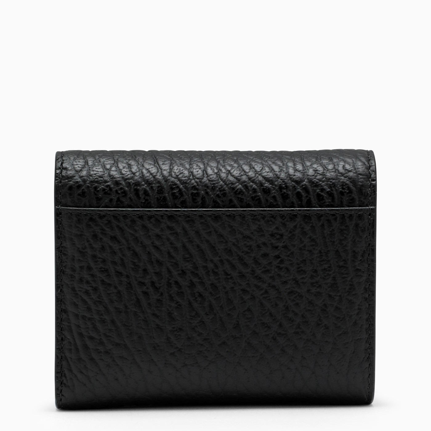 Maison Margiela Black wallet in embossed leather | TheDoubleF
