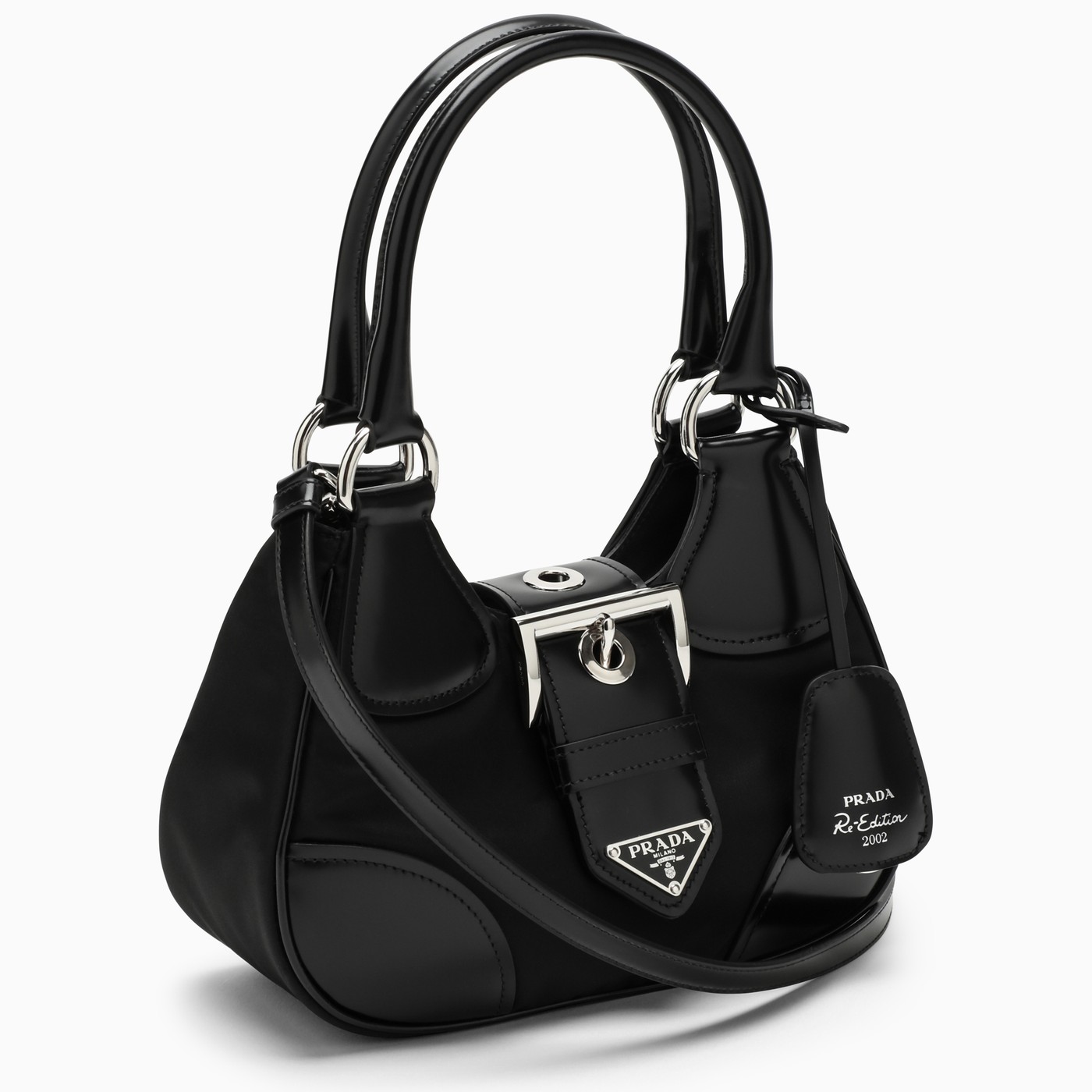 Prada Sac Prada Moon en Re-Nylon noir | TheDoubleF