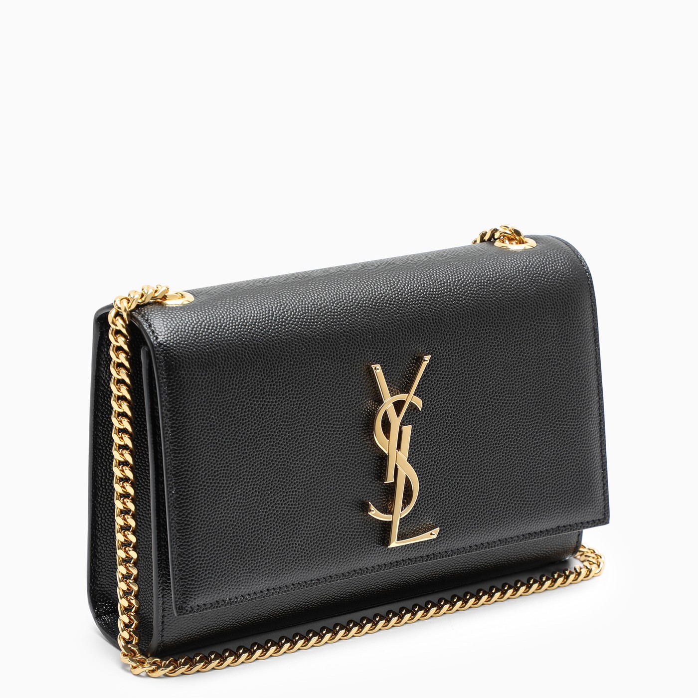 Saint Laurent Borsa Kate Monogram piccola nera | TheDoubleF